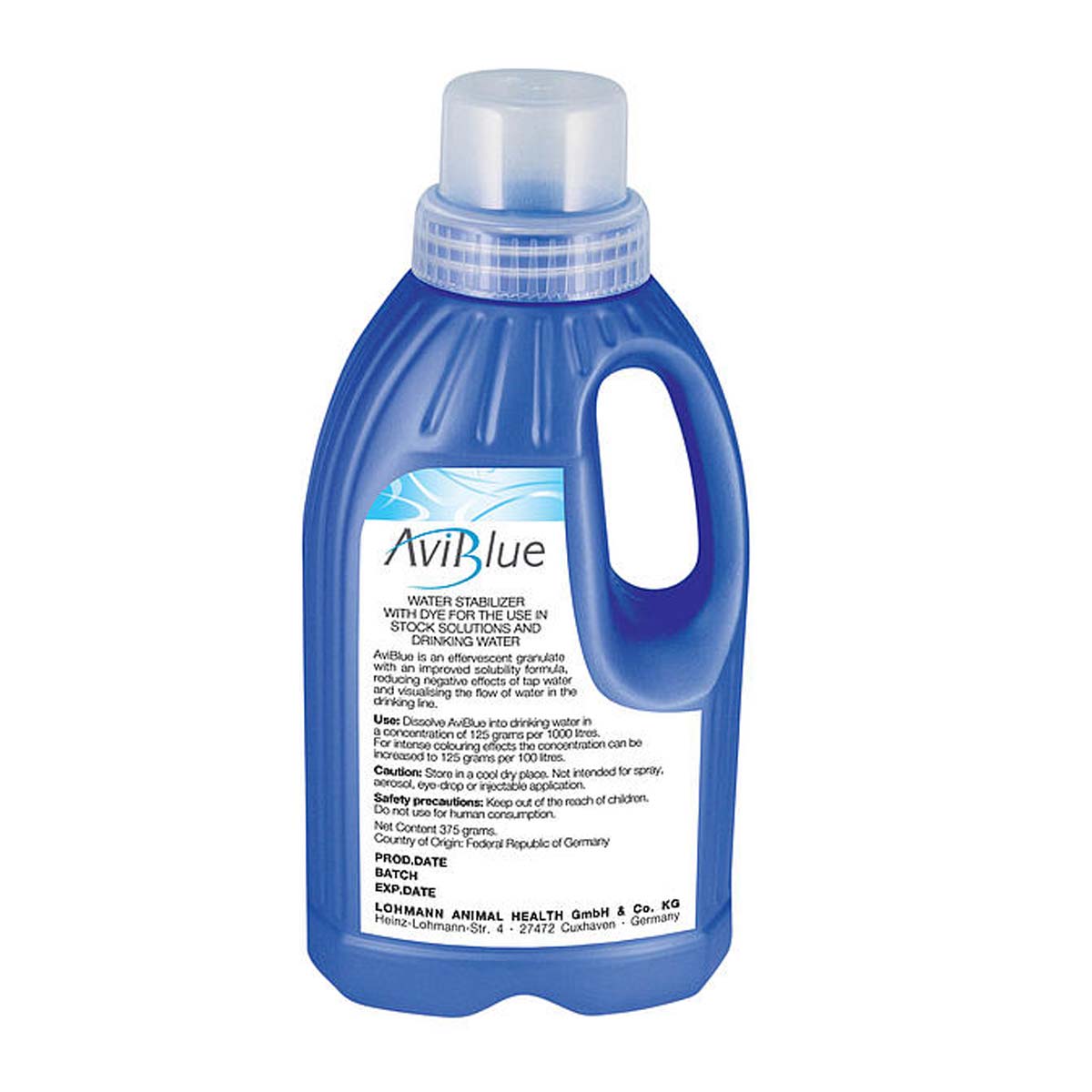 Aviblue Vaccine Dye 375g – SA & DE Dixon Ltd