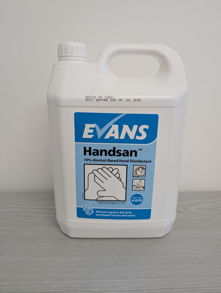Hand Sanitizer 5L – SA & DE Dixon Ltd