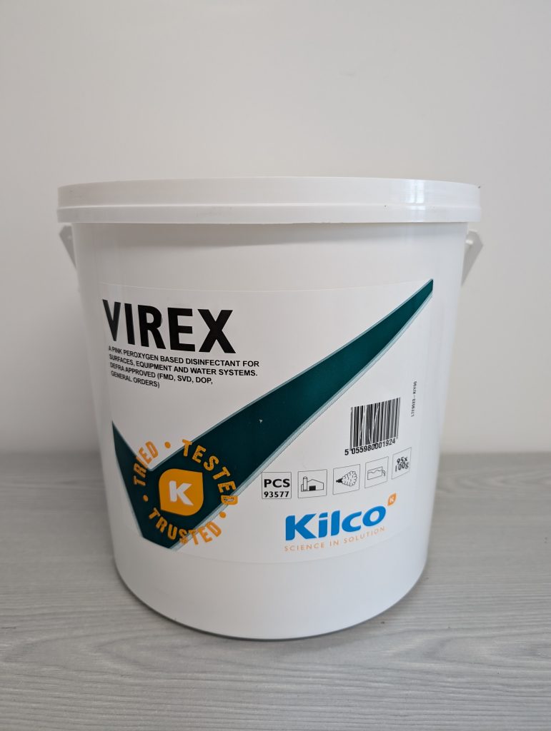 Virex Sachets 95 x 100g – SA & DE Dixon Ltd