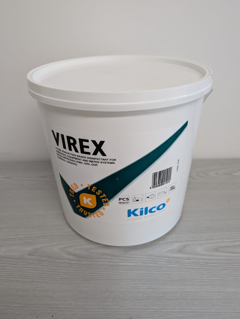 Virex Sachets 95 x 100g – SA & DE Dixon Ltd