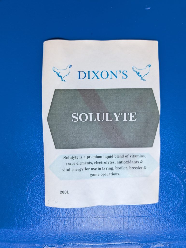 Solulyte 205L – SA & DE Dixon Ltd
